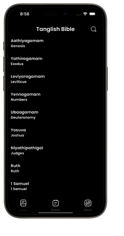 Tanglish Bible